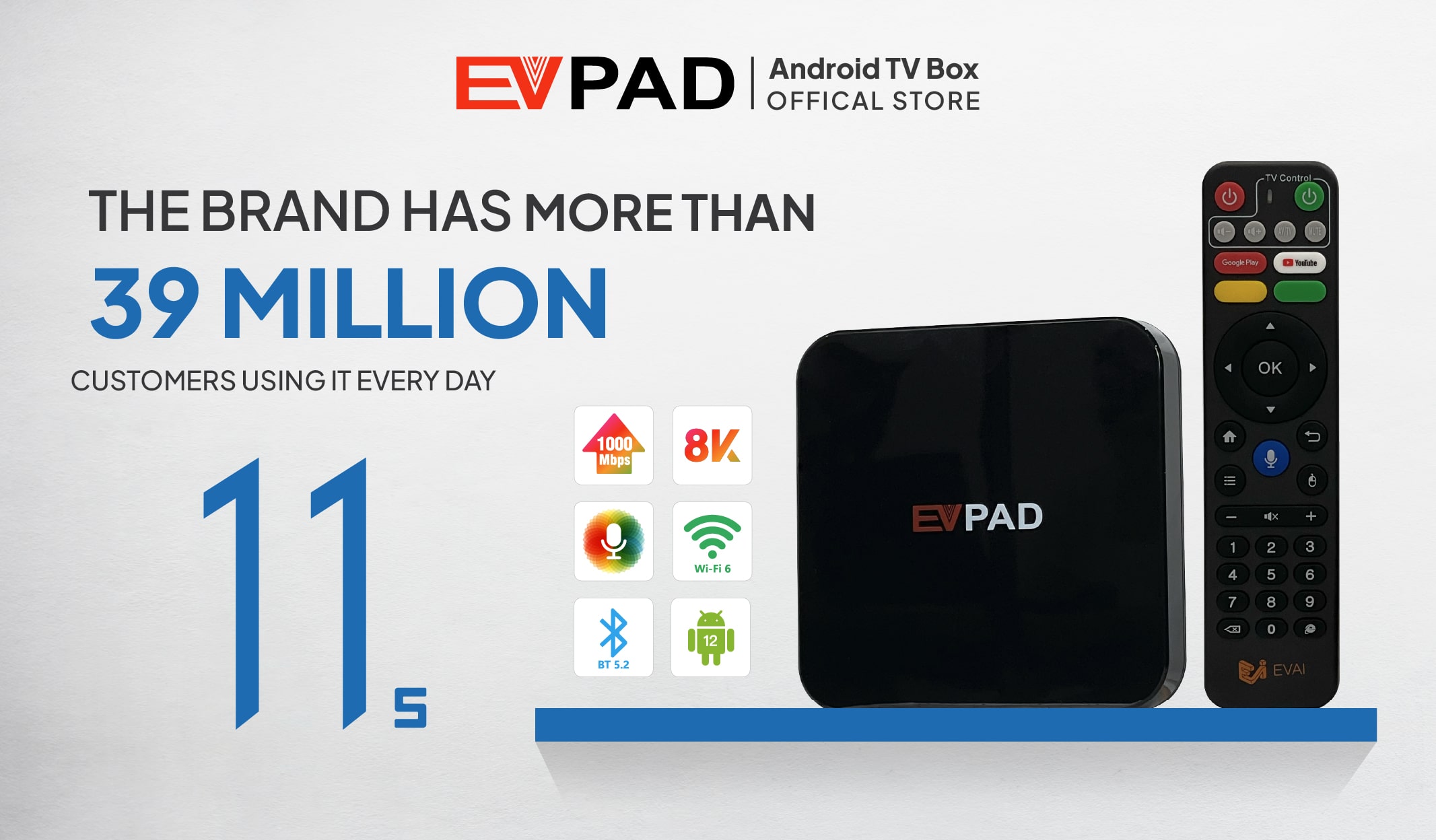 Enhance Your Entertainment Experience with the EVPAD 11S TV Box - EVPAD TV Box Official Store